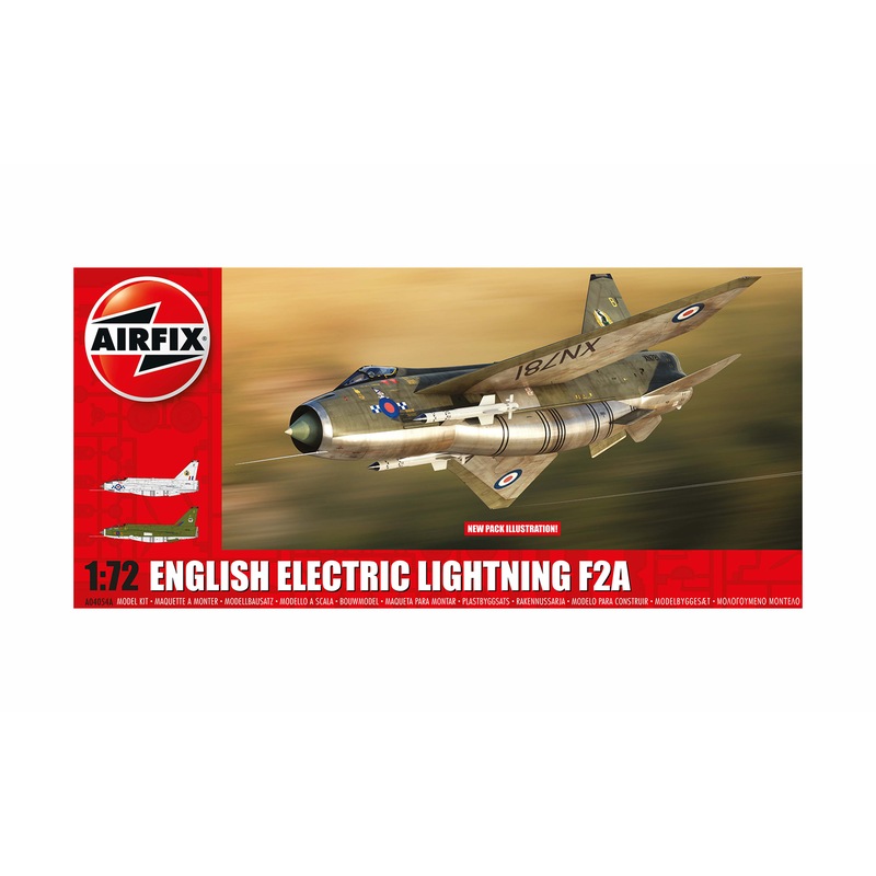Buy Airfix 1/72 English Electric Lightning F2A Plastic Model Kit 04054A ...