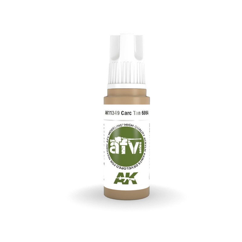 Buy AK Interactive AFV Series: CARC Tan 686A (FS33446) Acrylic Paint ...