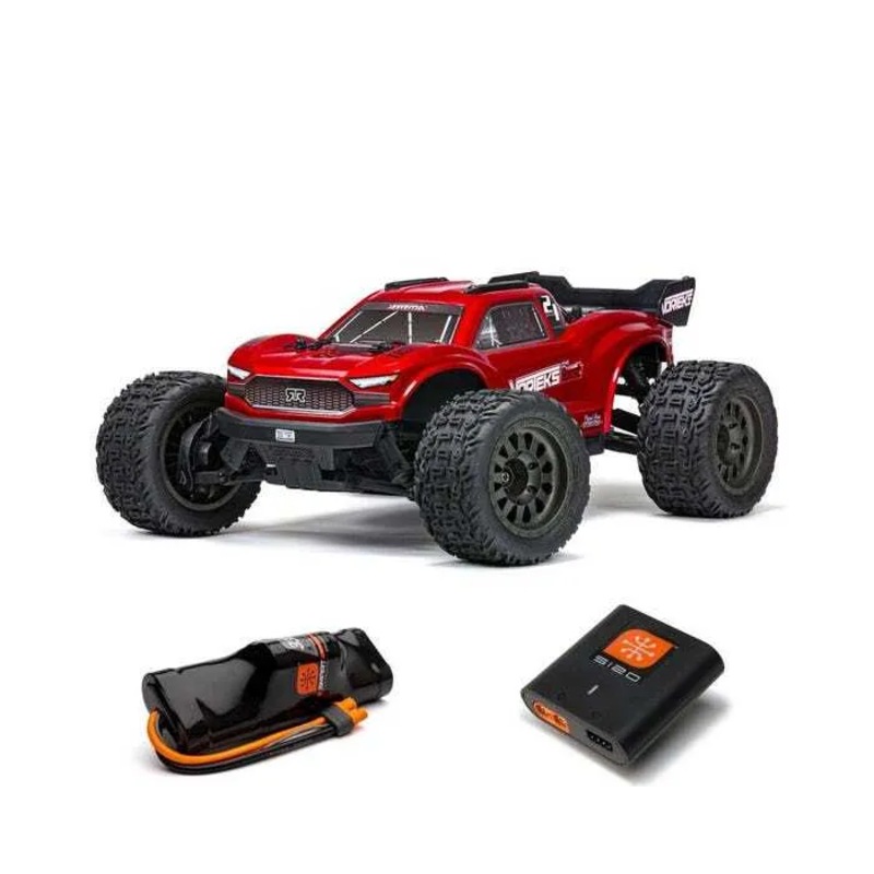 Buy Arrma 1/10 Vorteks 4X2 Boost Mega 2wd Stadium Truck, RTR, Red ...