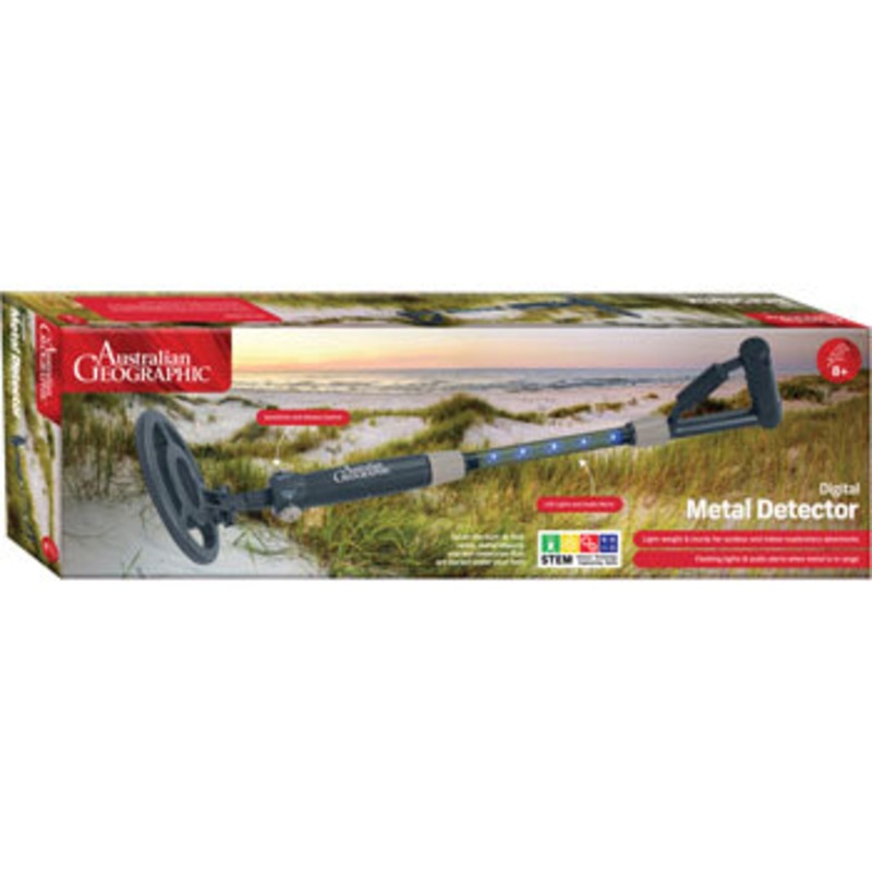 Buy Australian Geographic - Digital Metal Detector - MyDeal