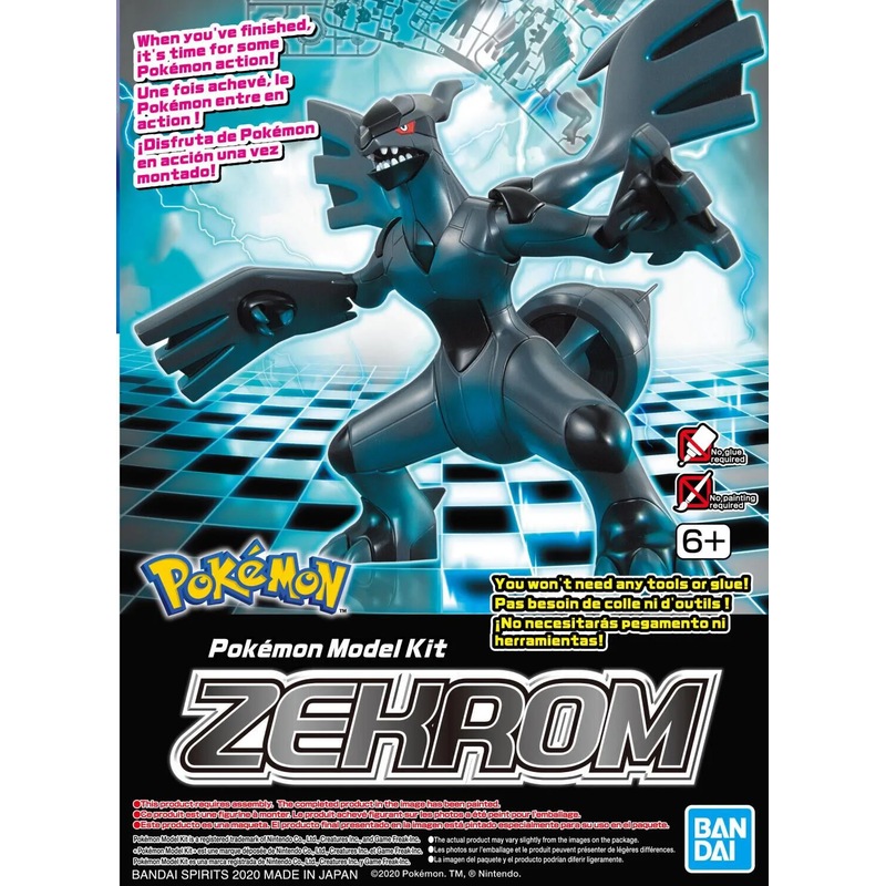 Buy Bandai Pokemon Zekrom Plastic Model Kit - MyDeal