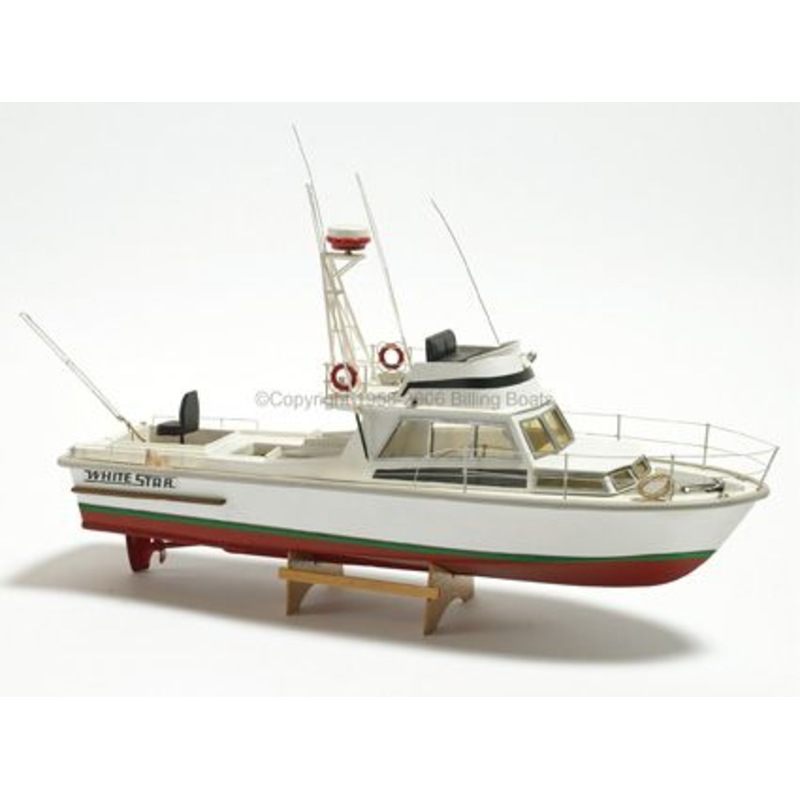 Buy Billings 1/15 Motor Cruiser Wooden Model Ship Kit /RC - MyDeal