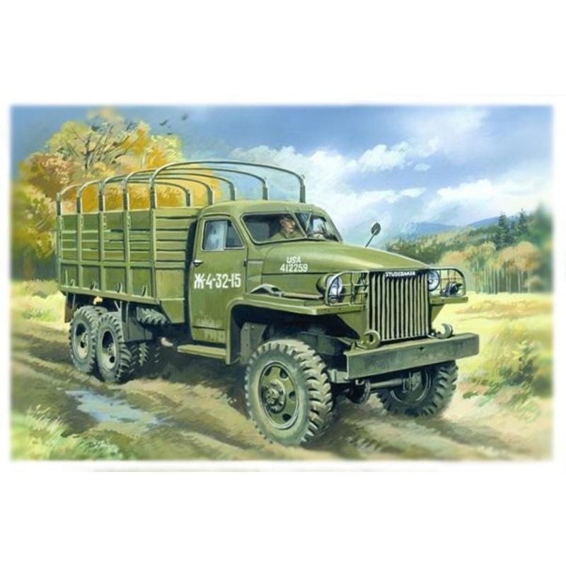 Buy ICM 1/35 Studebaker US6 35511 Plastic Model Kit - MyDeal