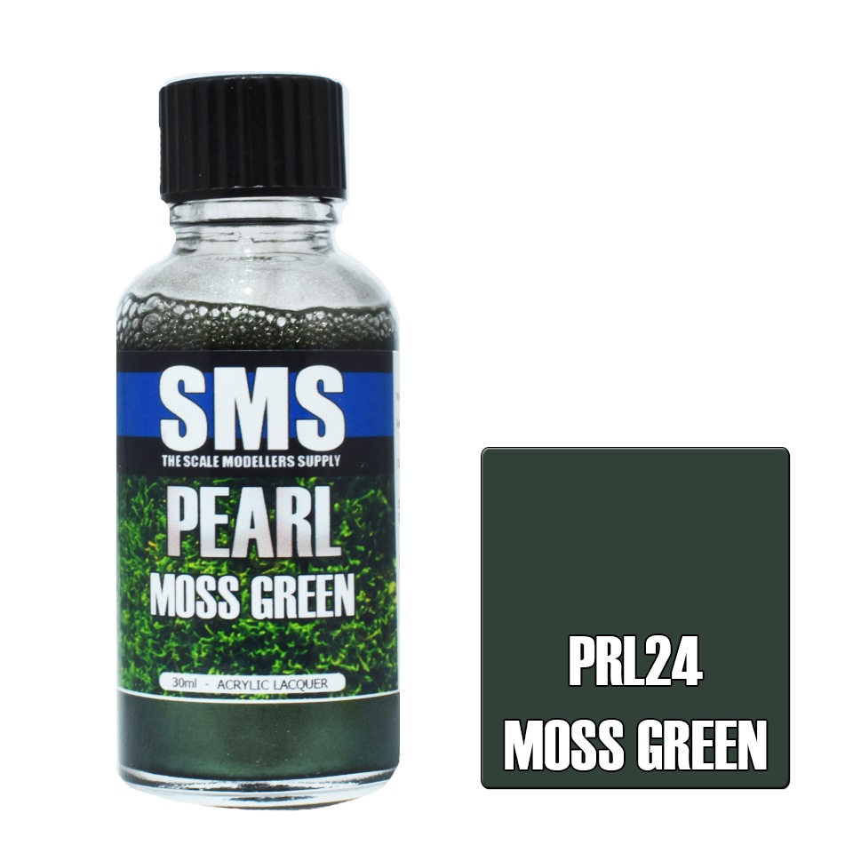 Buy Scale Modellers Supply Pearl Moss Green 30ml PRL24 Lacquer Paint ...