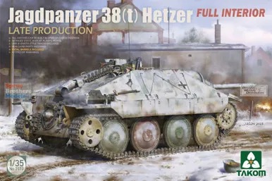 Buy Takom 1/35 Jagdpanzer 38(t) Hetzer Late Production w/ Full Interior ...
