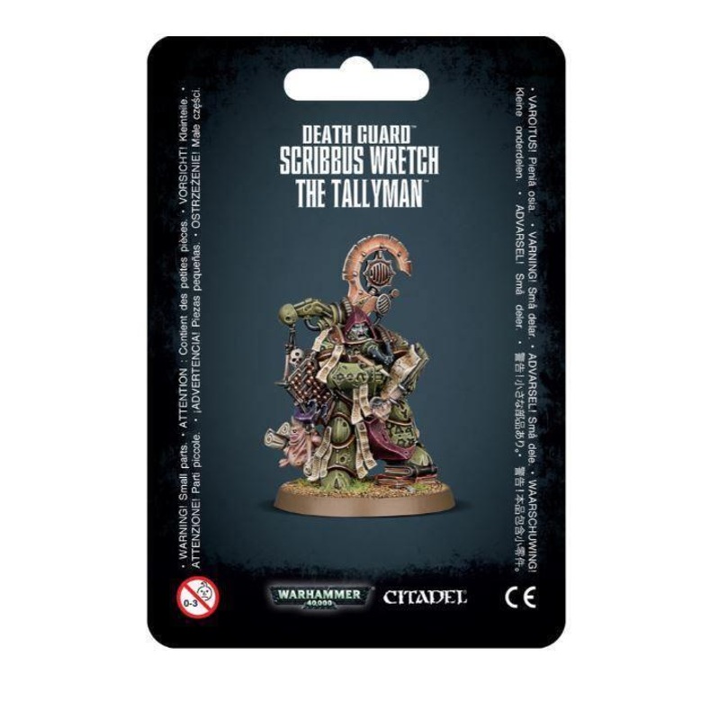Buy Warhammer 40K: Death Guard Scribbus Wretch, The Tallyman - MyDeal