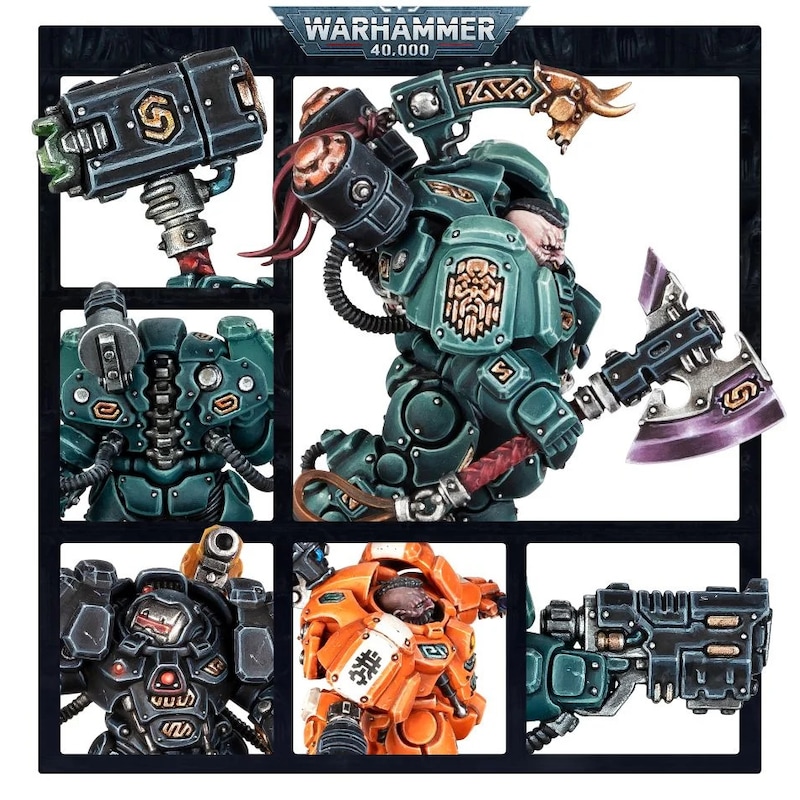 Buy Warhammer 40k Leagues Of Votann Einhyr Hearthguard Mydeal