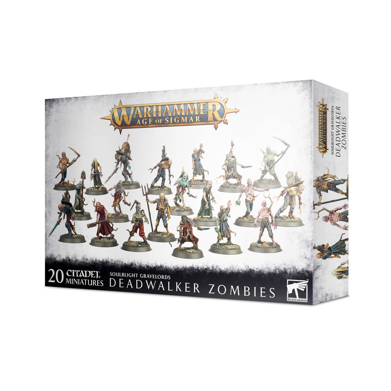 Buy Warhammer Age of Sigmar: Soulblight Gravelords Deadwalker Zombies ...