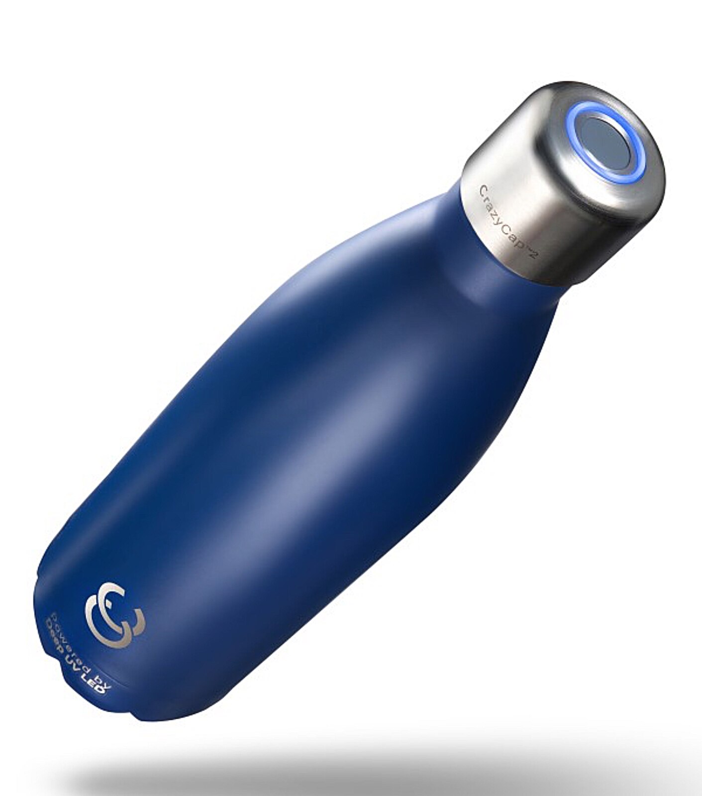 Buy Crazy Cap UV Sterilisation Water Bottle 500ml - Sapphire - MyDeal ...