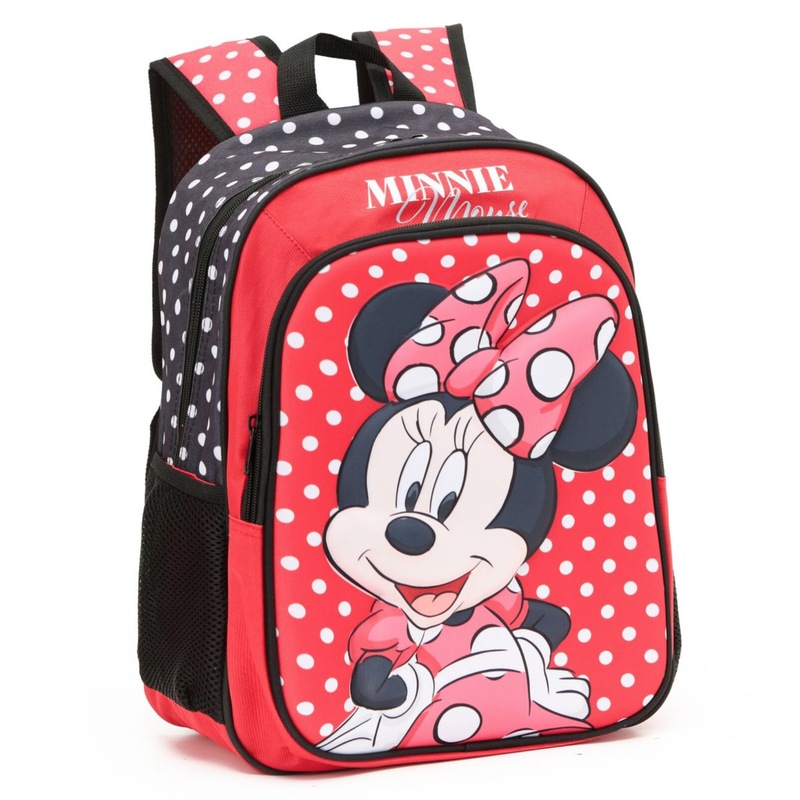 Disney Minnie Mouse Kids Backpack with 3D Embossed Design | Buy ...