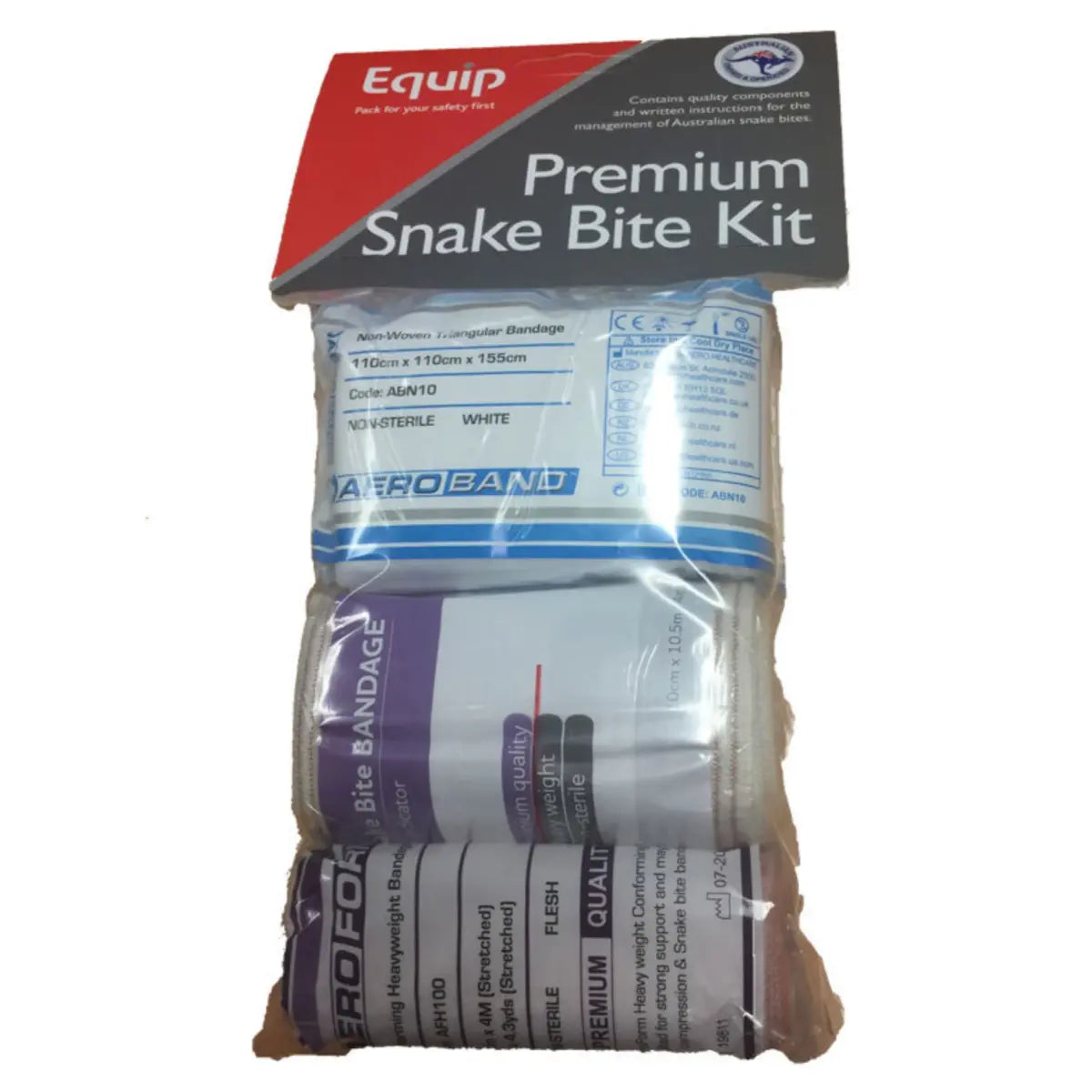 Buy Equip Premium Snake Bite Kit with Tension Indicator Bandage ...