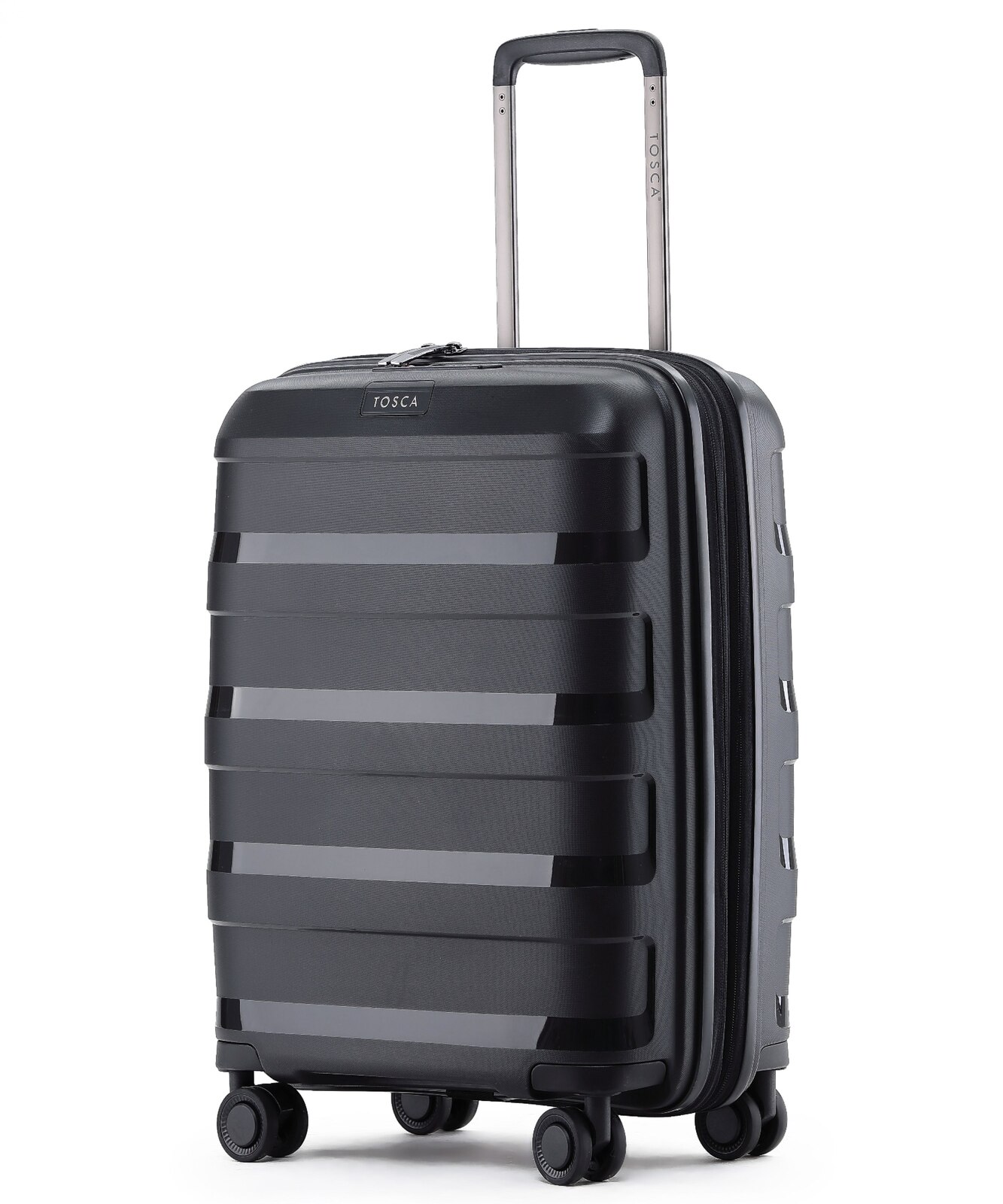 Buy Tosca Comet 55cm Hardside Case - Black - MyDeal Australia