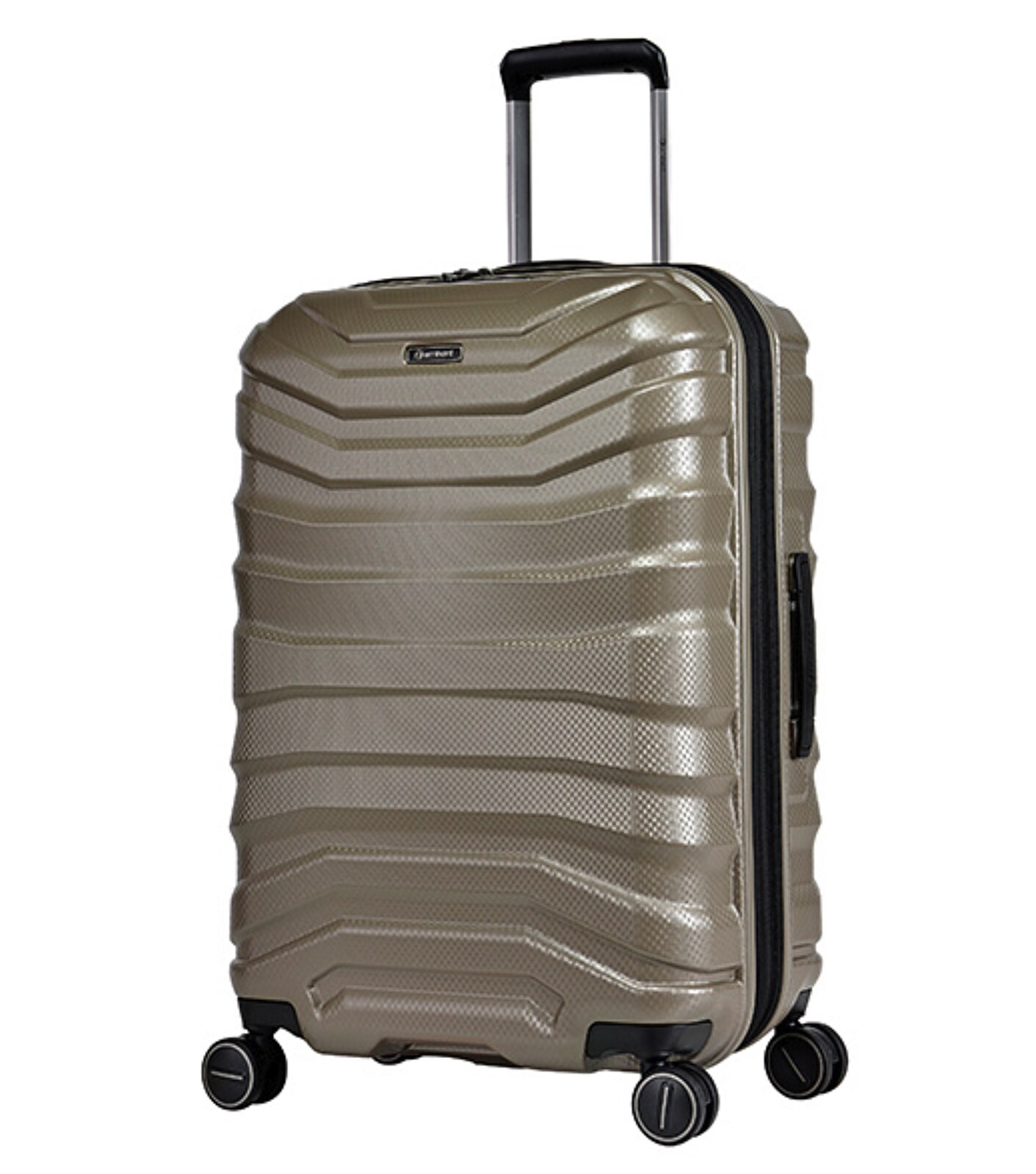 Buy Tosca Eminent TPO 65 cm 4-Wheel Spinner Suitcase - Champagne - MyDeal Australia