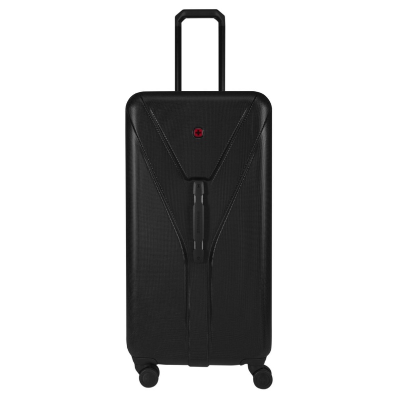Buy Wenger Ibex 80 cm Expandable Hardside Trunk Case - Black - MyDeal