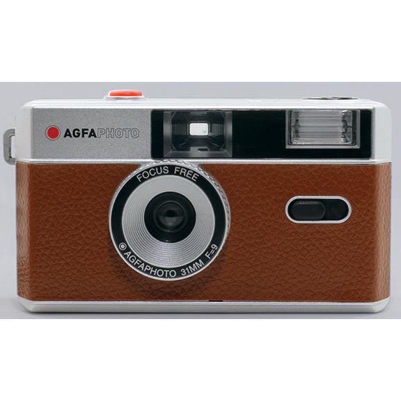 Buy AgfaPhoto Reusable 35mm Film Camera - COFFEE - MyDeal