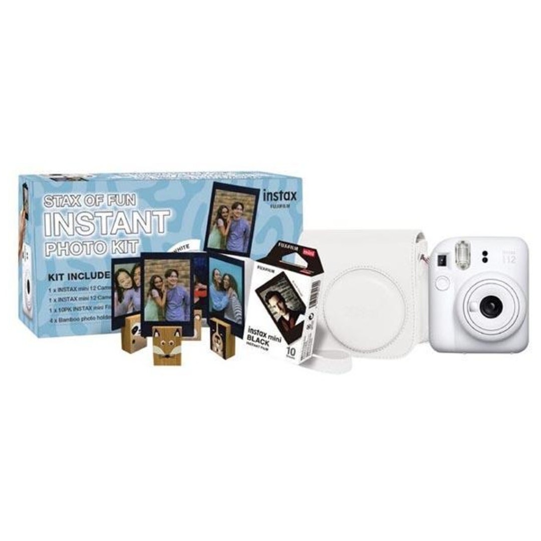 Buy mini 12 Instant Photo Kit - Clay White - MyDeal Australia