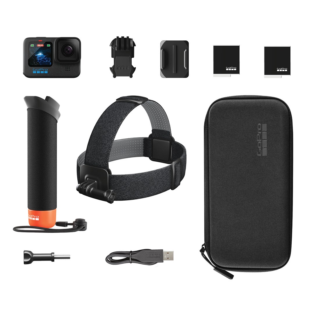 Buy GoPro HERO 12 Black Action Cam + Access Bundle (incl. Batt, Handler ...