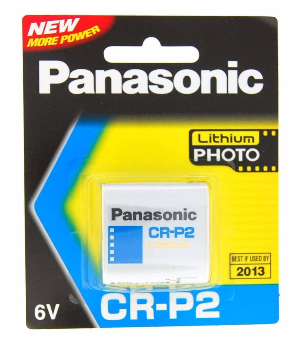 Buy Panasonic CR-P2 6V Lithium Battery - MyDeal Australia