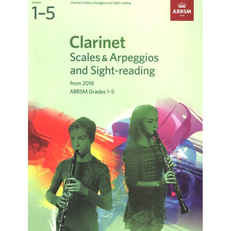 Buy ABRSM Clarinet Scales & Arpeggios and Sight-Reading Grades 1-5 from ...