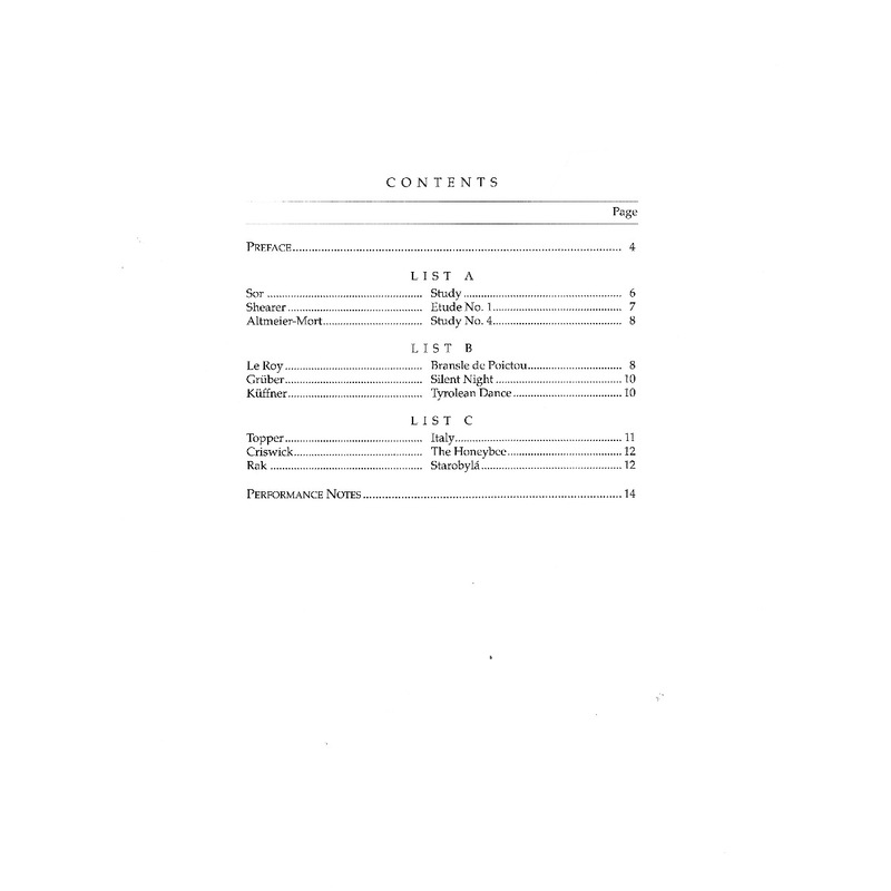 Buy AMEB Classical Guitar Series 1 Preliminary Grade Book - MyDeal