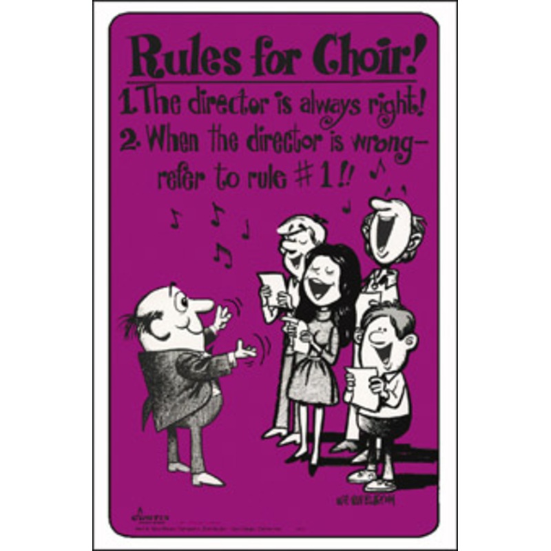 Buy Choir Room Posters, Set 1 - MyDeal