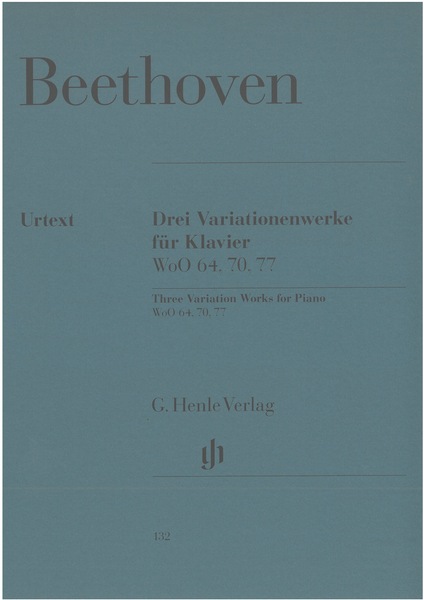 Buy 3 Variation Works WoO 70 64 77 Piano - MyDeal Australia