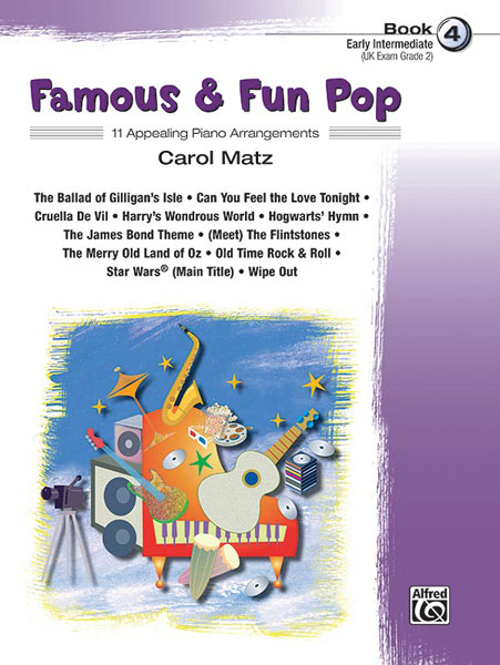 Buy Famous & Fun Pop Book 4 - MyDeal Australia