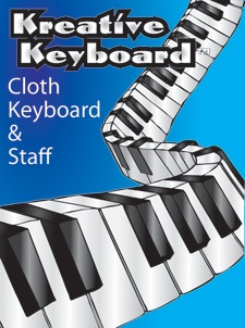 Buy Kreative Keyboard, Cloth Keyboard & Staff - MyDeal Australia