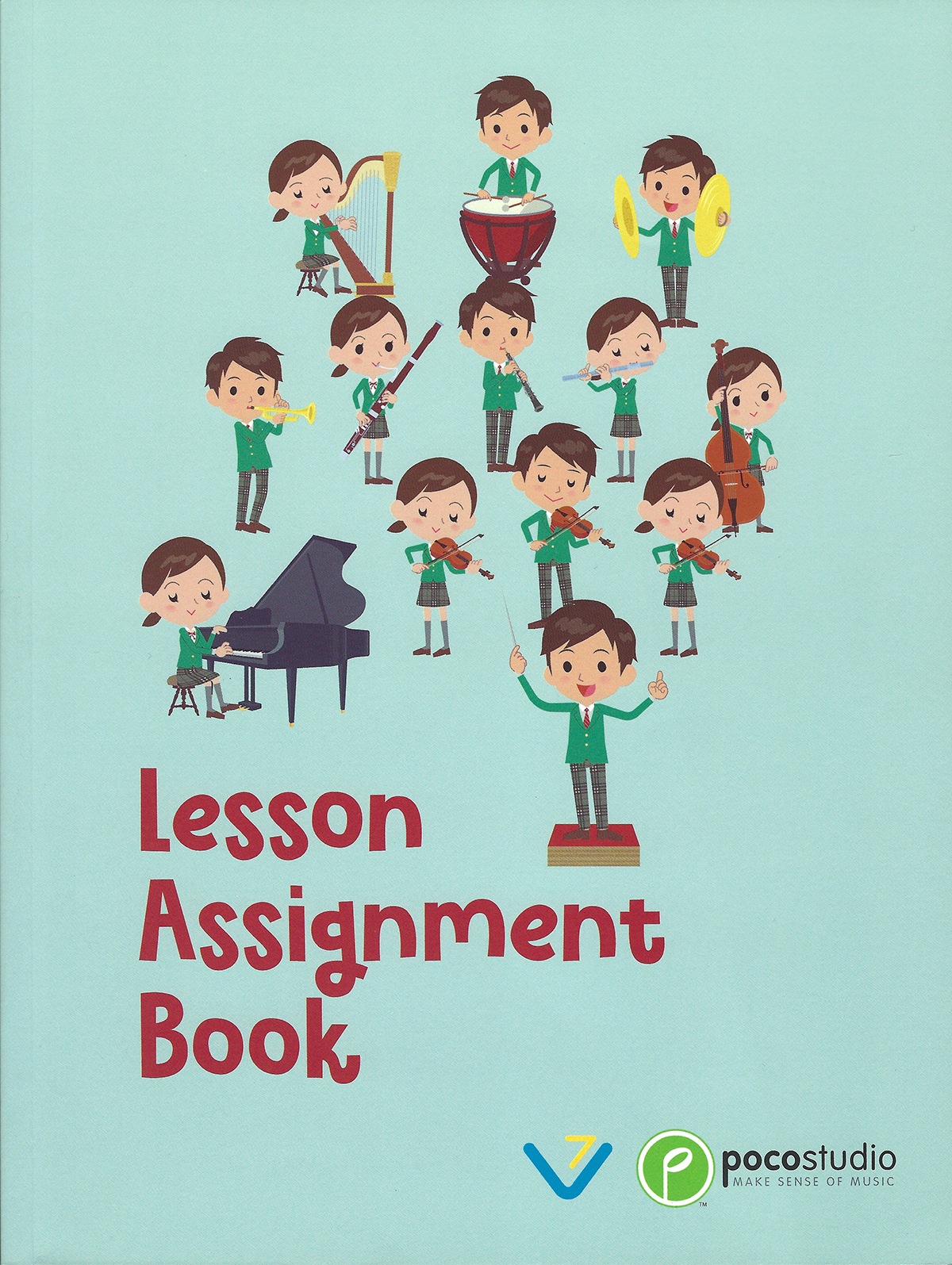 Buy Poco Studio Lesson Assignment Book - MyDeal Australia