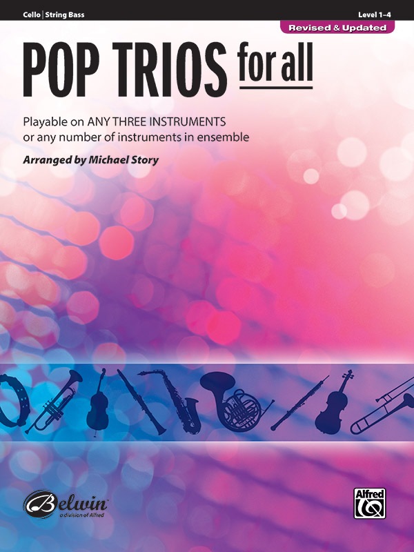 Buy Pop Trios for All (Revised) Bk Cello/Bass - MyDeal Australia