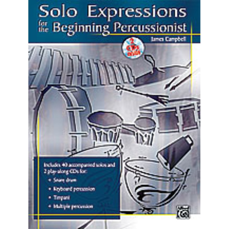 Buy Solo Expressions for Beginning Percussionist - MyDeal