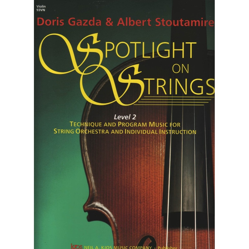 Buy Spotlight On Strings, Book 2 - Violin - MyDeal