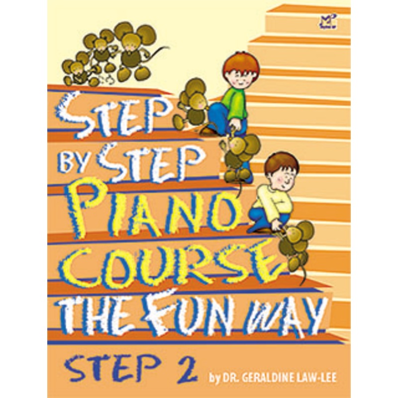 Buy Step by Step Piano Course The Fun Way Step 2 - MyDeal