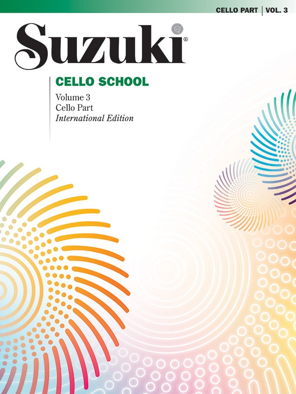 Buy Suzuki Cello School Volume 3 Cello Part International Edition ...