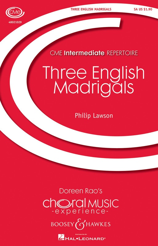 Buy Three English Madrigals - MyDeal Australia