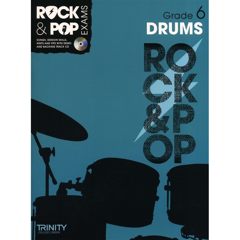 Buy Trinity Rock & Pop Exams Drums Grade 6 - MyDeal
