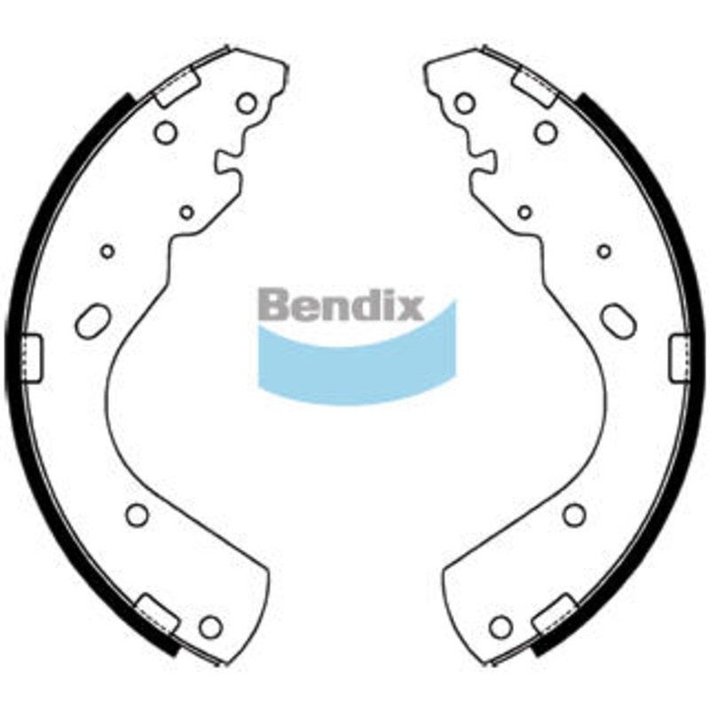 Buy Bendix Ultimate 4WD Rear Brake Shoe Set for Ford Ranger PJ, PK 3.0L ...