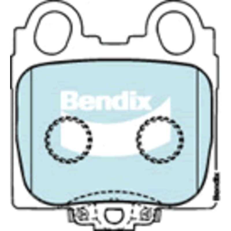 Buy Bendix General CT Rear Brake Pad Set for Toyota Altezza SXE10 2.0L ...