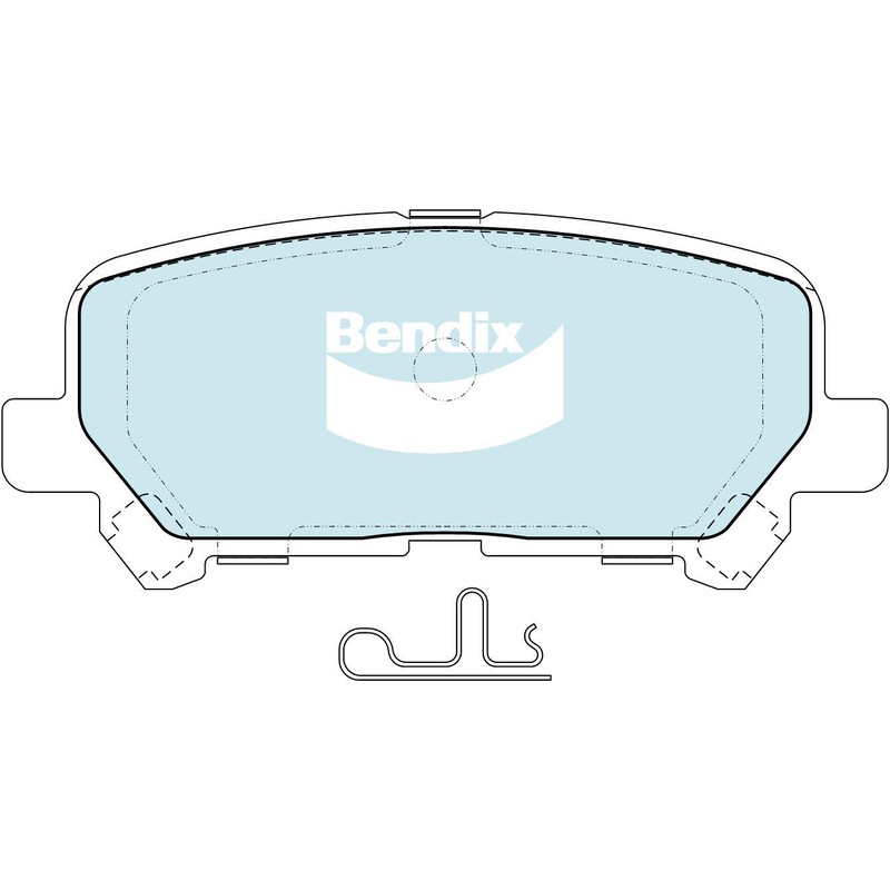 Buy Bendix Heavy Duty Brake Pad Set for Isuzu MU-X UCS/UCR 3.0L 4JJ1-TC ...