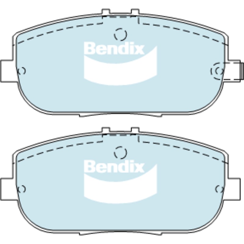 Buy Bendix Rear Brake Pad Set for Mazda MX-5 RF, ND, ND2E, ND6E 2.0L PE-VPS,PE-VPR Petrol 2016 ...