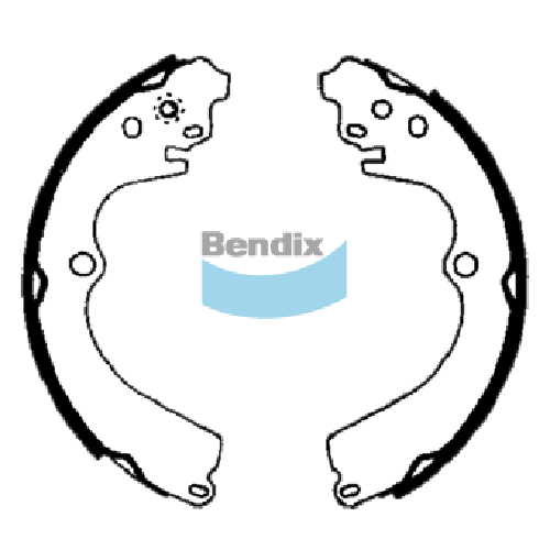 Buy Bendix Rear Brake Shoes for Subaru Liberty BC, BC7, BF, BF7, BJ ...