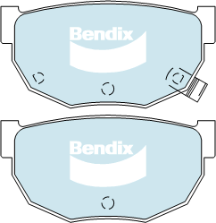 Buy Bendix Rear Heavy Duty Brake Pads for Nissan Skyline R30 2.0L ...