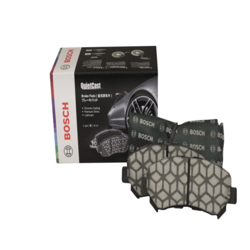 Buy Bosch Quietcast Front Brake Pad Set for Mazda Cx-9 TC, TC4 2.5L PETROL PY 2016 - 2025 - MyDeal