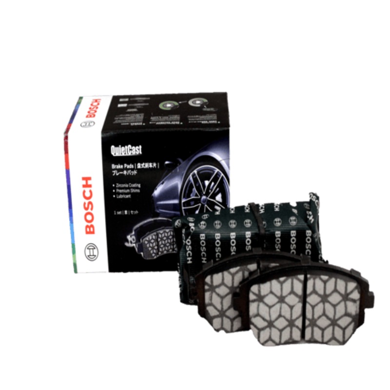 Buy Bosch Quietcast Front Brake Pad Set for Subaru Outback BP, B13 2.5L PETROL EJ253 2003 - 2007 ...