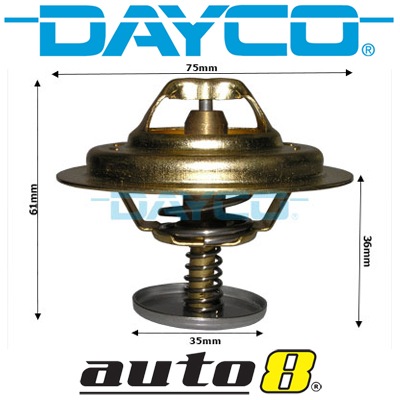 Buy Dayco Thermostat for Mitsubishi Fuso Canter FE657 4.2L Diesel 4D33 ...