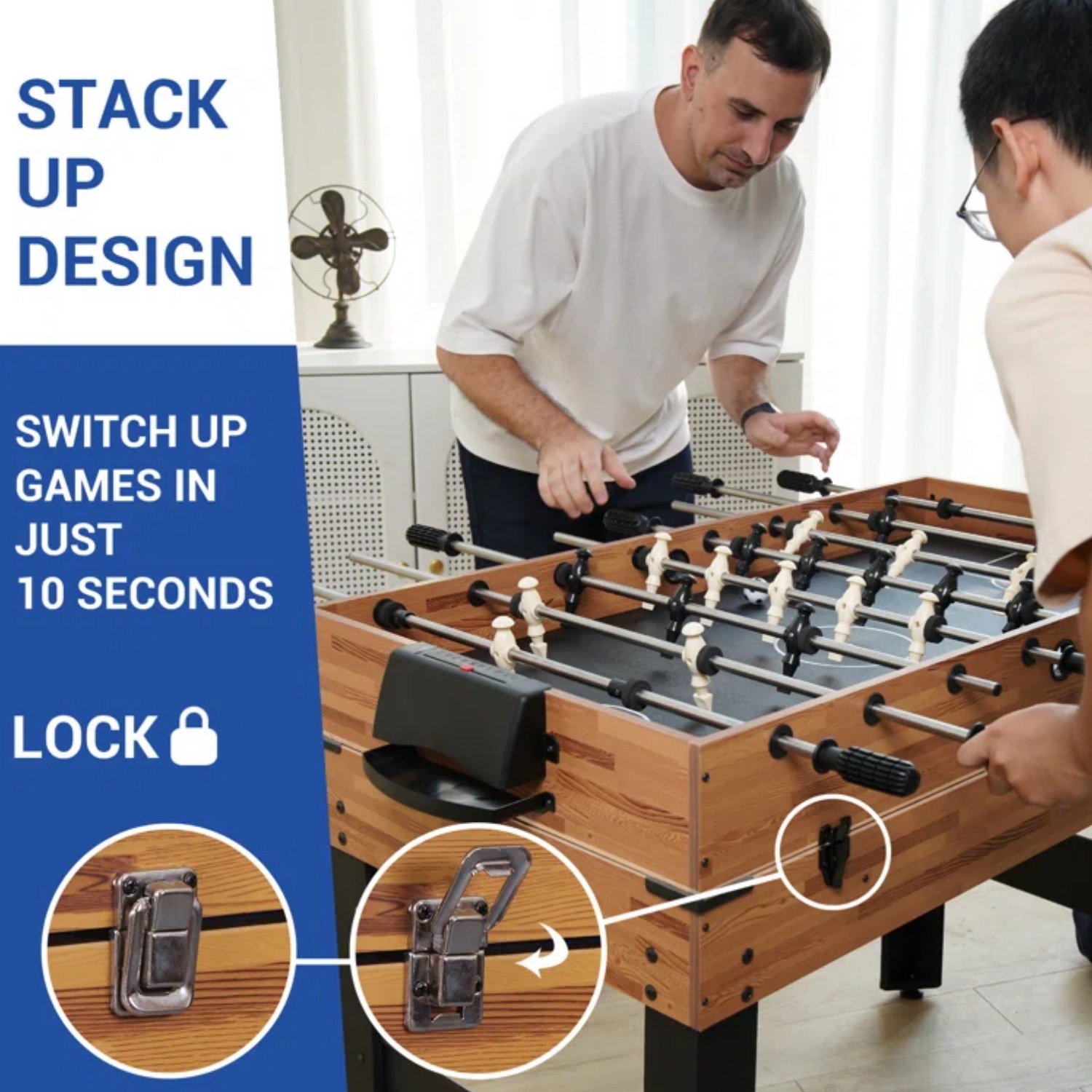 Buy 4FT 4IN1 Multifunctional Kids Game Table-Premium Quality - MyDeal ...