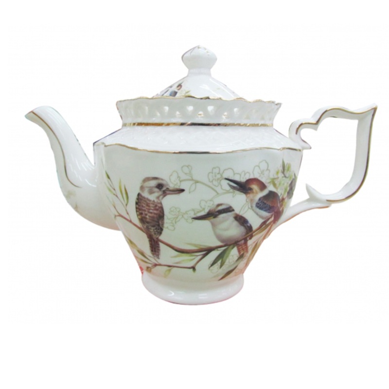 Buy Elegant Kitchen Teapot Australian Kookaburra China Tea Pot - MyDeal
