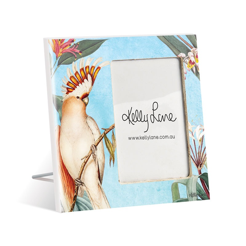 Buy French Country Parrots Blue 6x4 Inch Standing Photo Frame - MyDeal ...