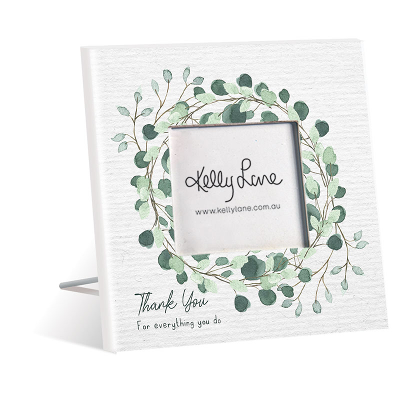 Buy French Country Standing Botanical Thank You 4x4 Inch Photo Frame ...