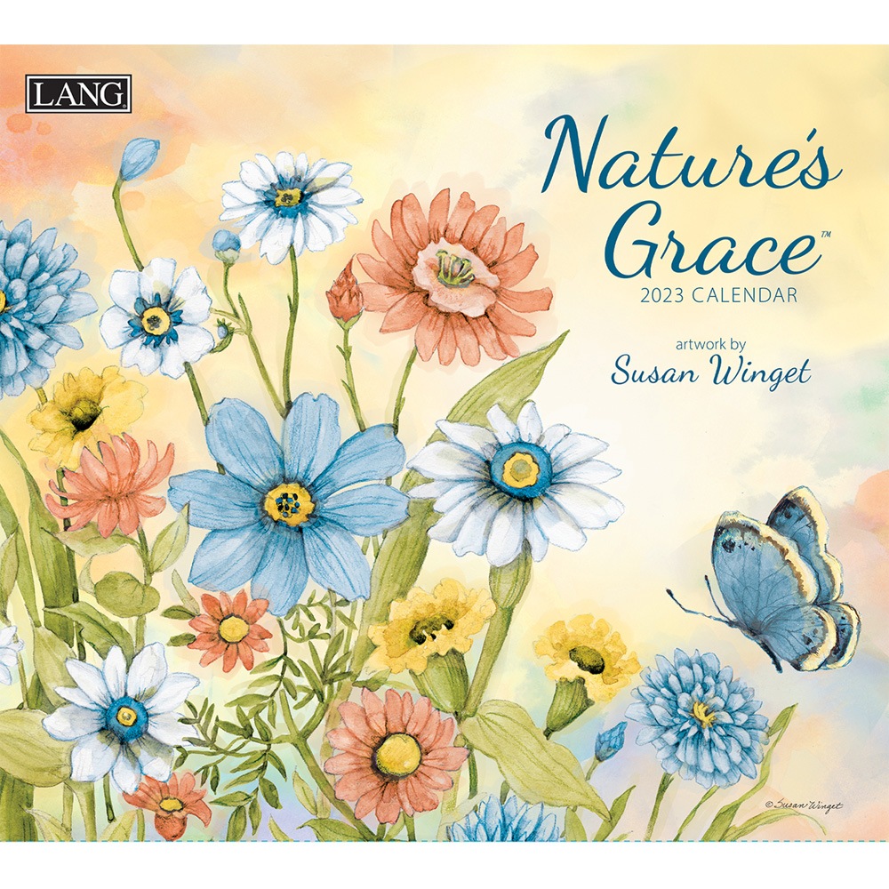 Buy Lang 2023 Calendar Natures Grace Calender Fits Wall Frame - MyDeal ...
